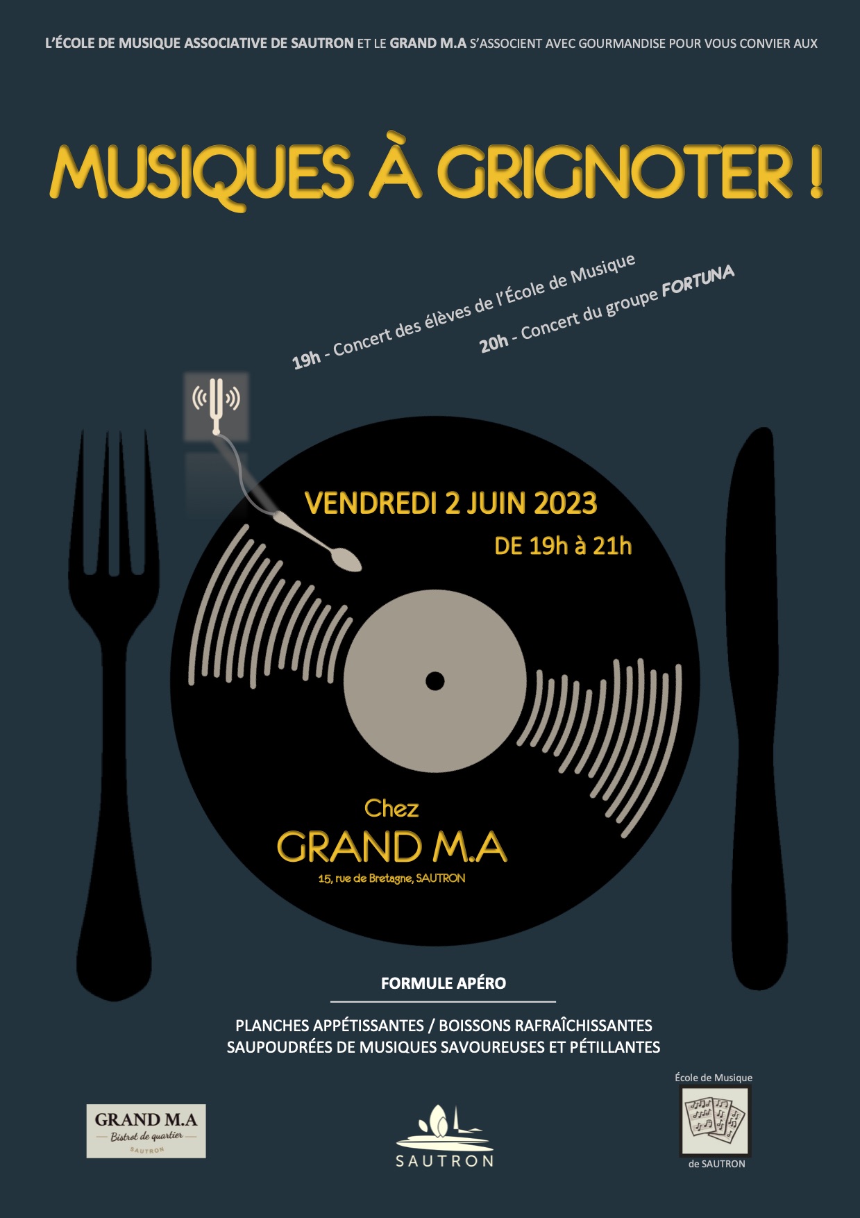 Musiques à grignoter - Ecole de Musique de Sautron